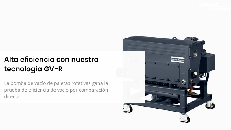 Bombas de vacio de paletas rotativas - ®Genvac S.A - Quito, Ecuador